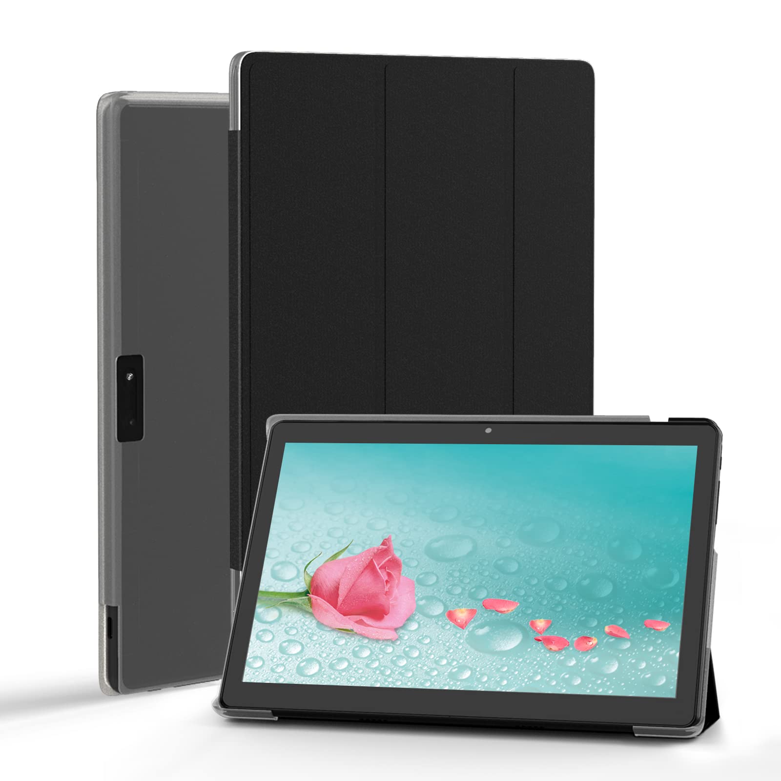 Tablet Case for 10.1 inch, Full Protective Tablet Case, Anti-Slip Anti-Collision Leather Case, Compatible with BAIWOYER 10.1 Inch Tablet K118, Ultra Thin Lightweight