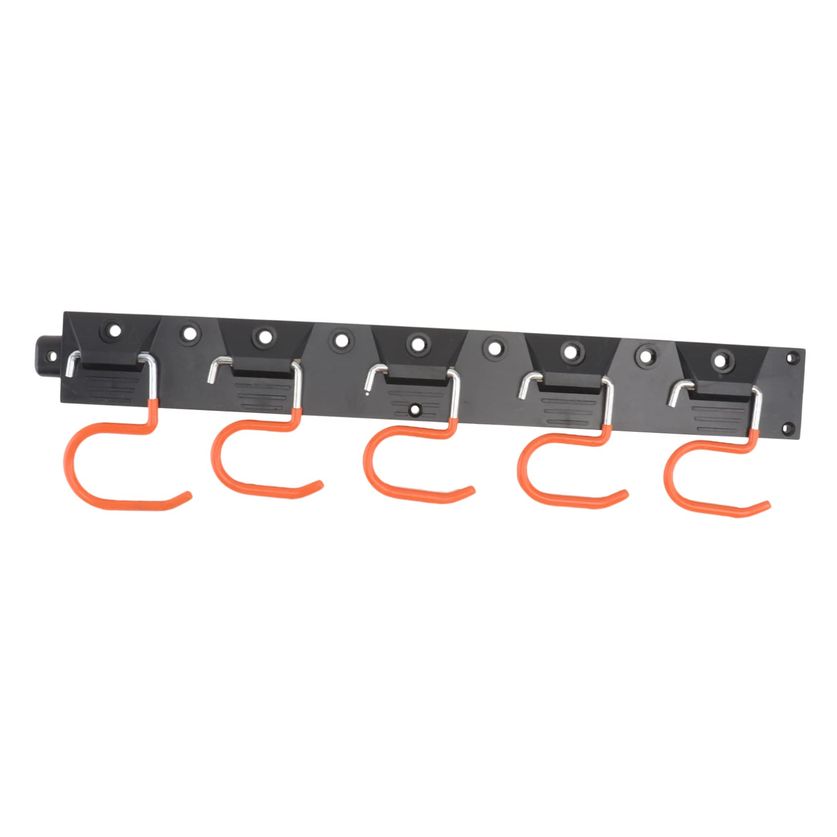 SECFOU 1 Set gardening tool storage bike wall utility wall tool hangers garage hooks wall holders for tools heavy duty hangers Wall Tool Organizer Hook Metal with hook utensils