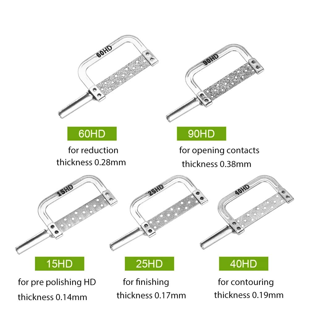 TEPTOARCH Orthodontic Interproximal Enamel Reduction IPR Double Sided Automatic Strip 15 HD -90HD Material