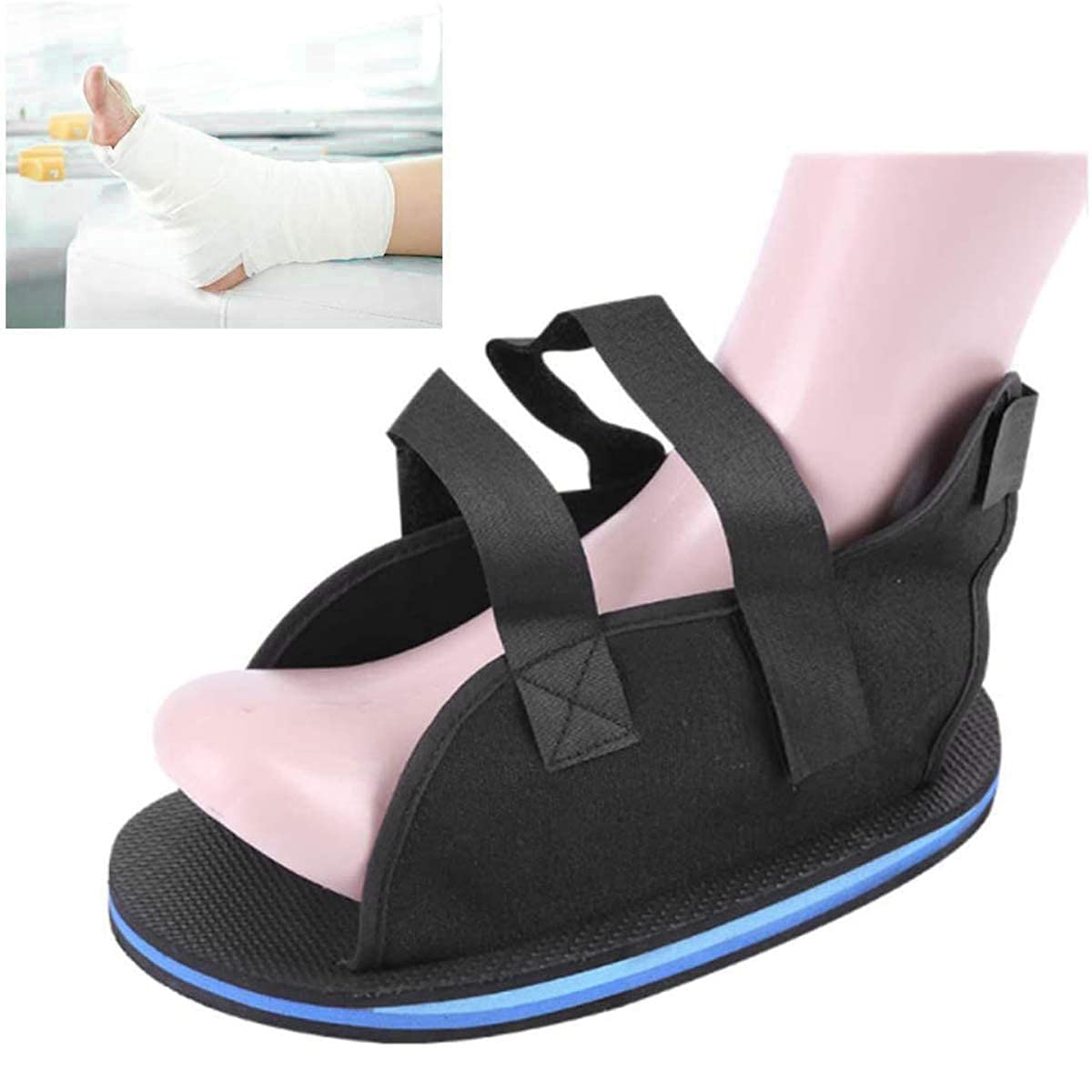 Post Op Shoe Foot Support Shoes Walking Shoe for Foot Injuries Stable Ankle Joints XL