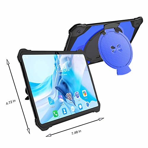 Tablet All-New Fire 7-inch, 1280 * 800 HD Display Tablets PC 8 Core Processor, 2GB +16GB, Long Battery Life, Dual Camera, Smart Tablet Built-in WiFi Blue-Tooth GPS, Voice Call, Android 5.1 (Blue)