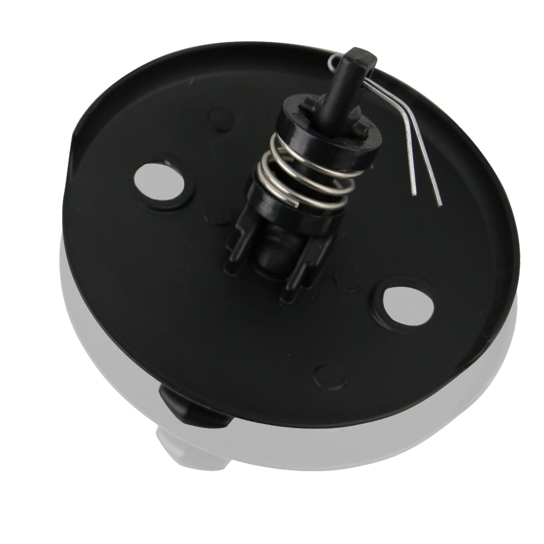 Matte Black Trip Lever Tub Trim Kit Set with 2-Hole Overflow Faceplate,Welsan Trip Lever tub Drain with Strainer, Universal Fine Replacement Overflow and Matching Screws?No Putty Installation?Black?
