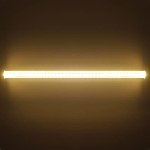 LightingWill LED T8 Integrated Fixture 2FT, 10W, Daylight White 6000~6500K, Linkable LED Shop Light, LED Ceiling Light and Under Cabinet Light, for Cooler, Garage, Warehouse, Clear Cover 4 Pack