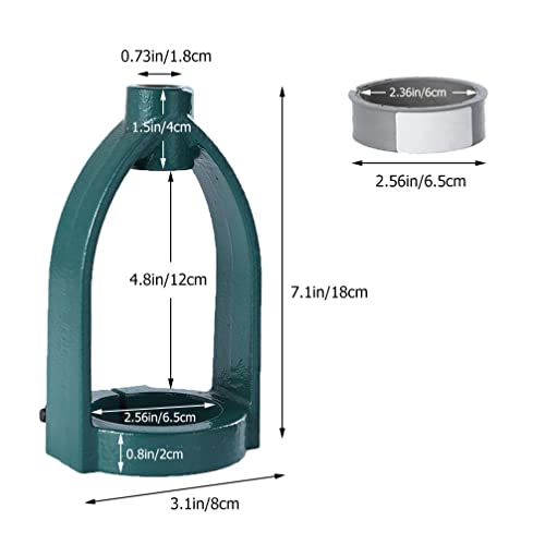 Operitacx Location Tool Square Tenon Converter Log Tenon Cutter Tenon Cutters For Log Furniture Bench Drill Square Hole Accessories Location Tool (65-53 reducer sleeve) Portable Drill Press
