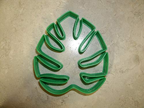 MONSTERA LEAF TROPICAL FLOWERING PLANT OUTLINE COOKIE CUTTER MADE IN USA PR2158