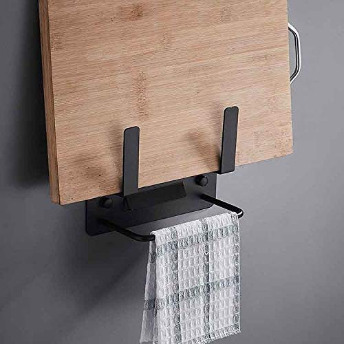 WWFS Pot Lid Rack Shelf Holder with Water Tray Pan Cover Cutting Board Holder Organizer Rack Kitchen Accessories (Color : OneColor)