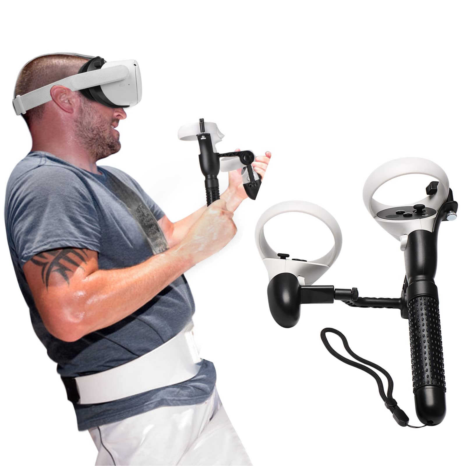 Real VR Fishing Games Accessories for Oculus Quest 2 Rift s Reel Adapter Catch Big Fish Unlocking More Equipment and Locations