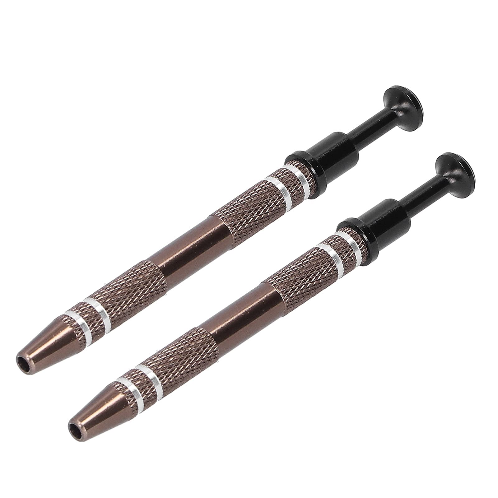 Srliya 2pcs Tattoo Tool 4 Prongs Bead Holder Alloy 4 Prongs Bead Holder Jewelry Bead Grasping Pick Up Tool Body Piercing Accessory