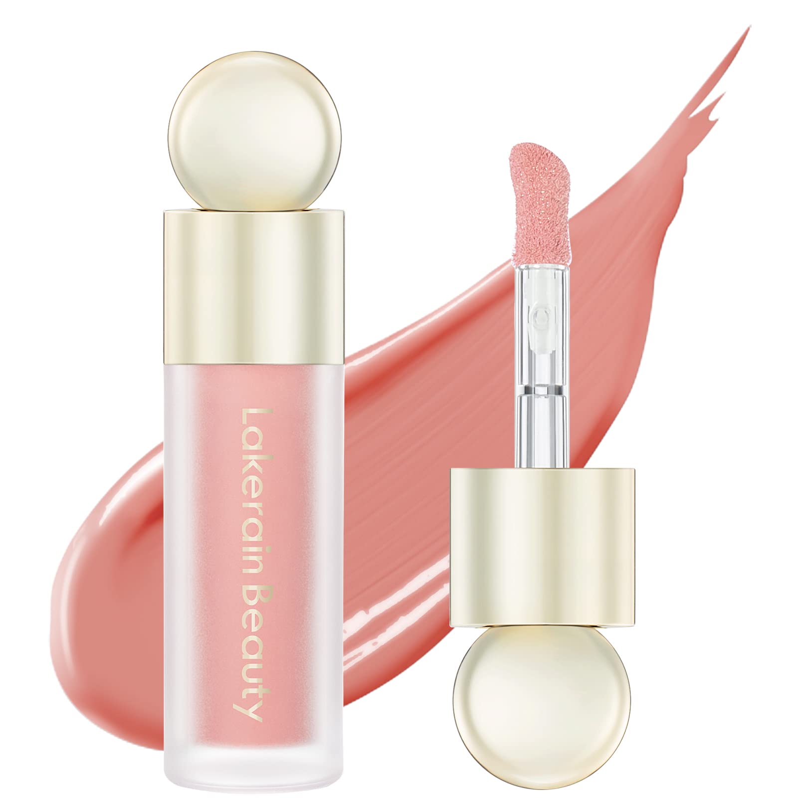 SOYUB Soft Liquid Blush Makeup for Long-Lasting, Smudge Proof, Waterproof, Natural Skin Tint, Moisturizing Beauty Face Blush Stick for Cheek, Rose Gold