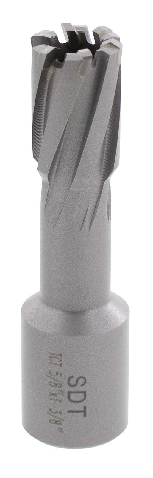 Steel Dragon Tools DNTX-C0625 5/8" x 1-3/8" Carbide Tip Annular Cutter 3/4" Weldon Shank