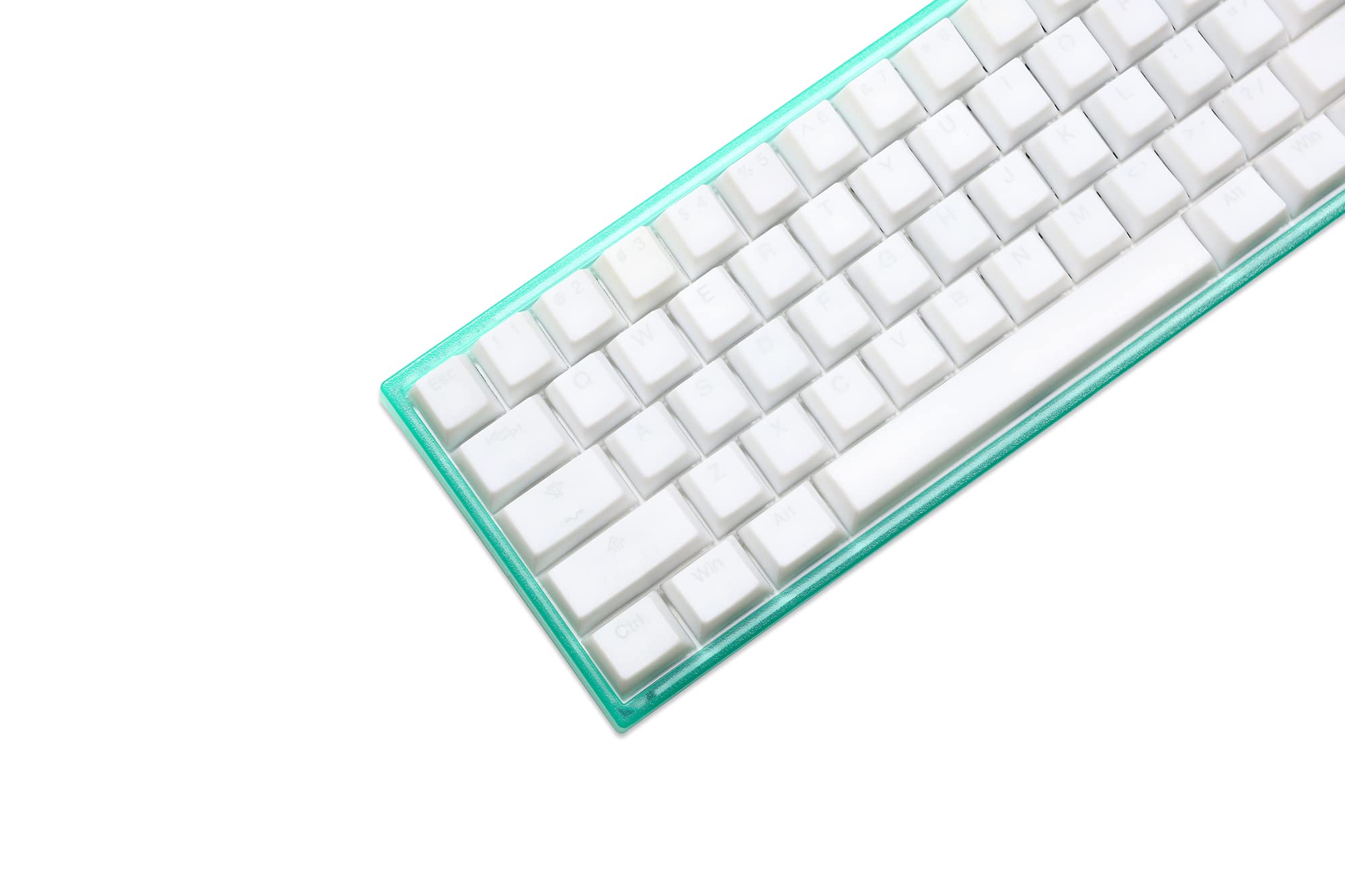 Taihao Cubic Profile Nana De Coco Translucent Backlit Doubleshot keycaps for DIY gaming mechanical keyboard oem profile Forested (NanaDeCoco Forested Keycap)