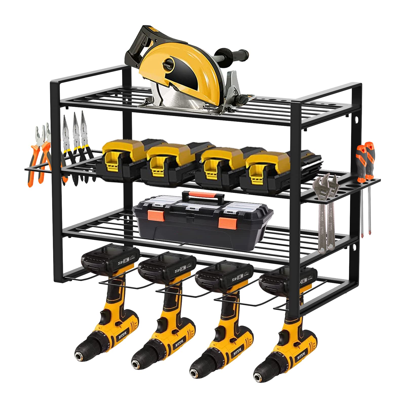 SATOCVAY Alloy Steel Storage Rack, 1 Pack, 12 Inch