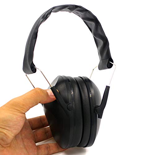 LBLNY Ear protector Tactical Shooting Earmuff Adjustable Foldable Anti Noise Snore Earplugs Soft Padded Noise Canceling Headset