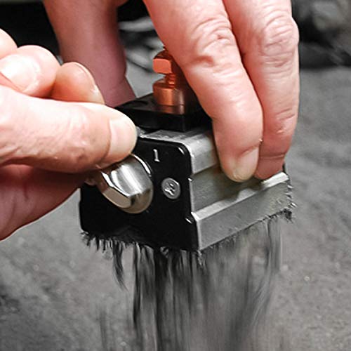 PowerBase, Grounding Magnet, 300A @ 60% Duty Cycle, 44 LBS Magnetic Force, On/Off Switch, Machined V Surface, Copper Connector Stud, GM203, Strong Hand Tools