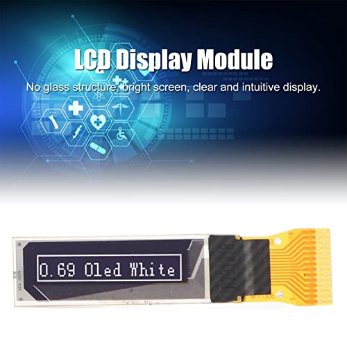 Tgoon Digital LCD Board, 4Pcs LCD Display Screen Wide Compatibility 96x16 14 Pin for DIY