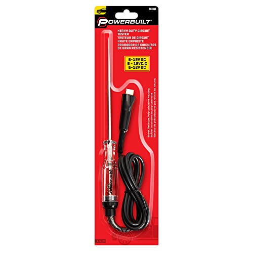 Powerbuilt 648341 Heavy Duty Circuit Tester