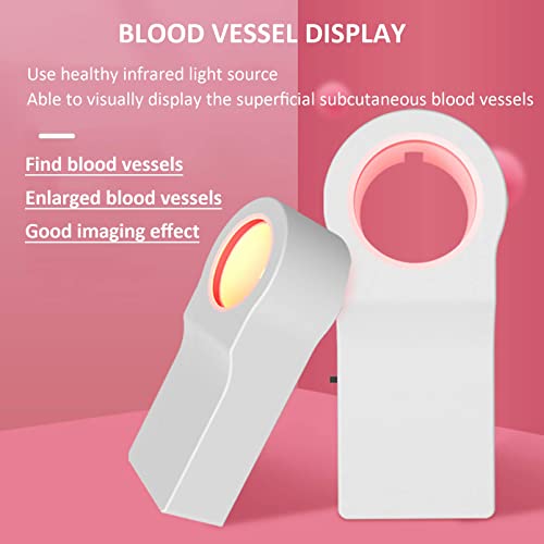 Vein Detector Hand-held, Built-in 1000mah Battery, Medical Vascular Vein Viewer, Vein Finder for Adults and Children, Vein Light Projection Visualization for Nurses