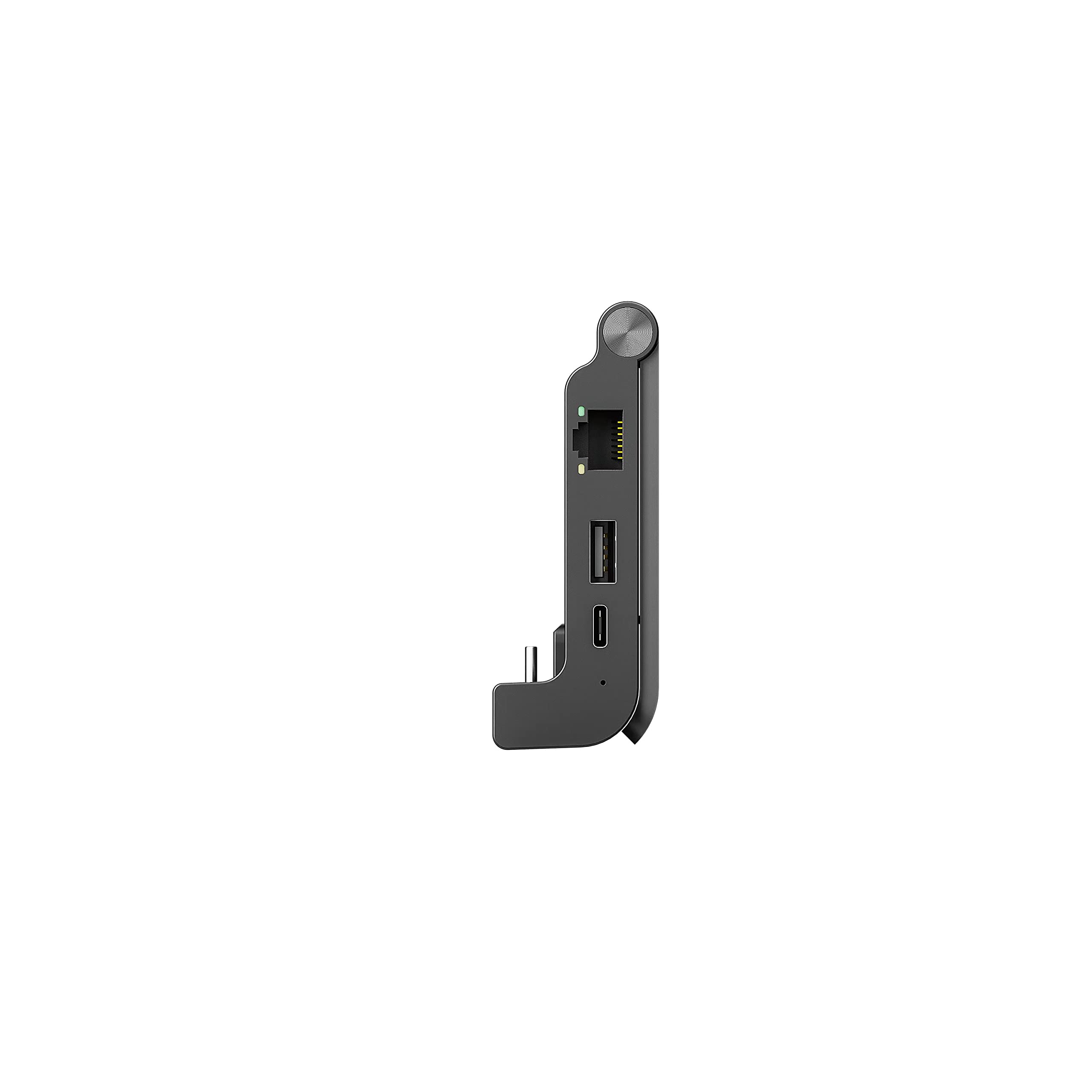 RobertDTesta TV Docking Station for Nintendo Switch,Portable Docking Station 5in1 Extender,Replacement for Nintendo Switch Base with HDMI USB C PD USB 2.0 Ethernet,Foldable Charger Stand., Black