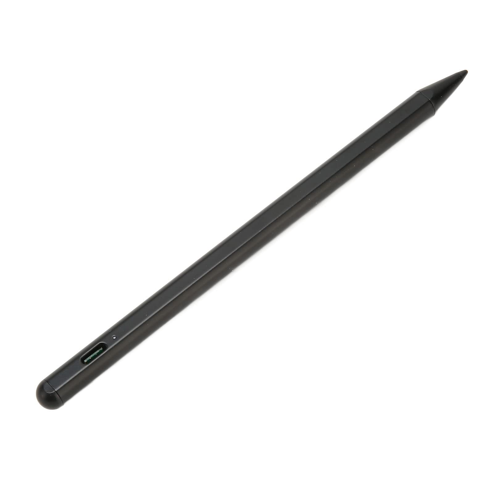 Stylus Pen Tilt Angle Sensor Glossy Writing High Accuracy Magnetism Tablet Stylus Palm Rejection with LED Display for Students for Pro 11 Inch (Black)
