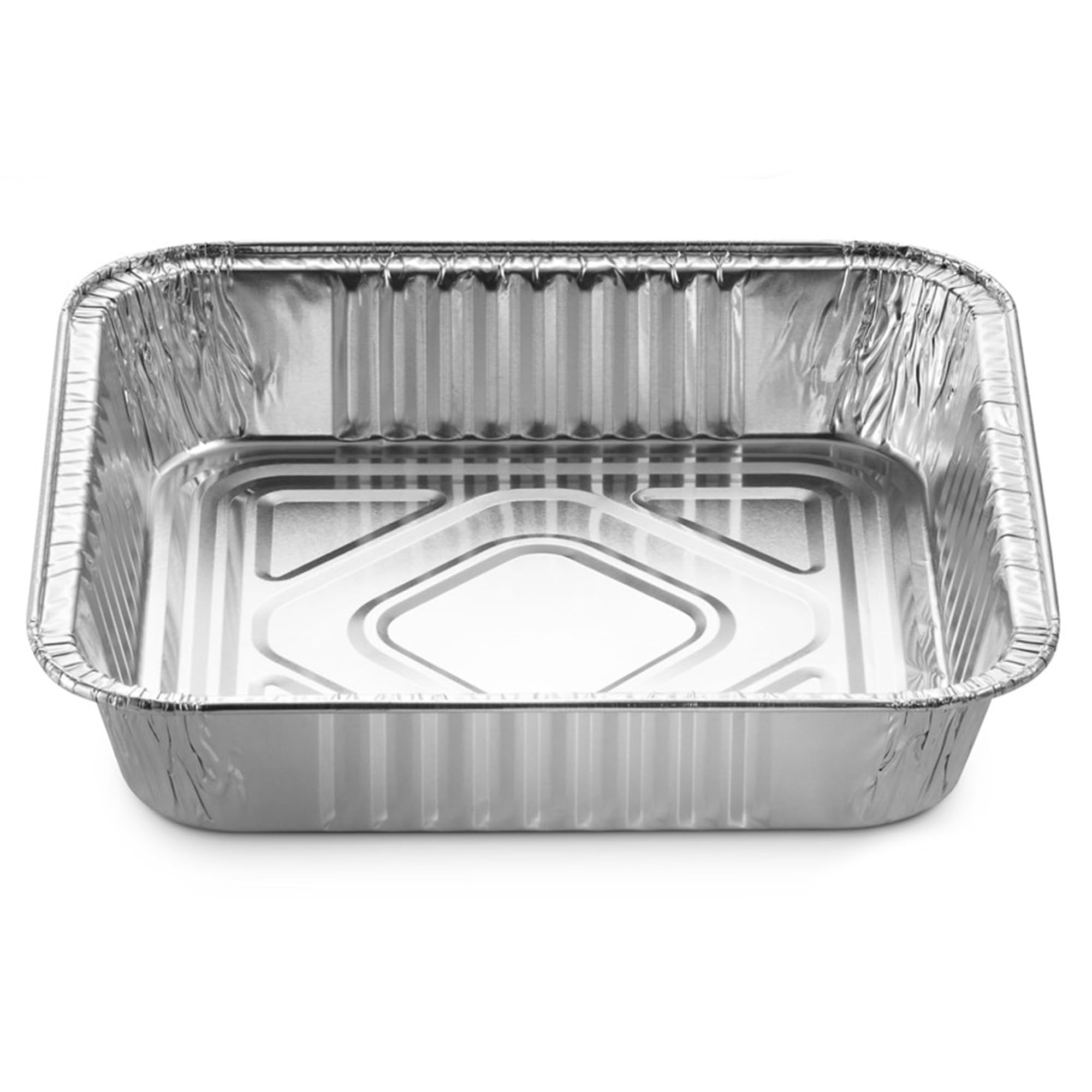 MontoPack 9β Disposable Aluminum Foil Square Baking Pans | 9 x 9 Cake Pan Tin for Broiling, Toaster Oven, Meal Prep, Roasting, Take Out | Perfect for Brownie & Lasagna Trays | 20 Pack