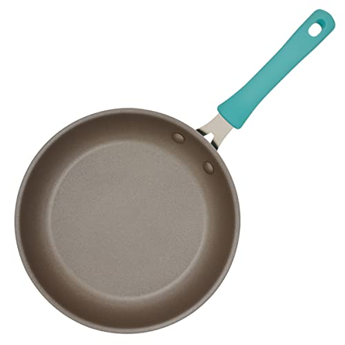 Rachael Ray Cook + Create Nonstick Frying Pan/Skillet, 10 Inch, Agave Blue
