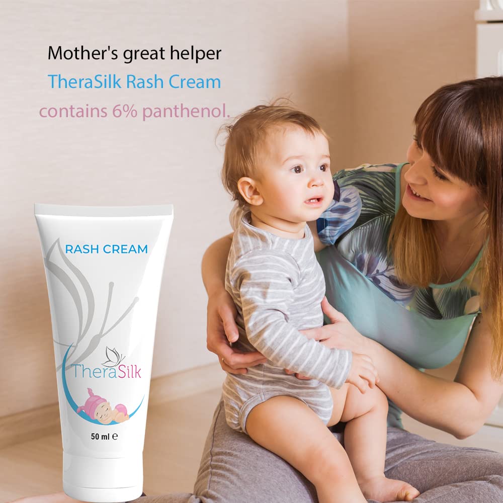 TheraSilk Best Diaper Baby Rash Cream 50 ml - Contains Intense Silk Protein