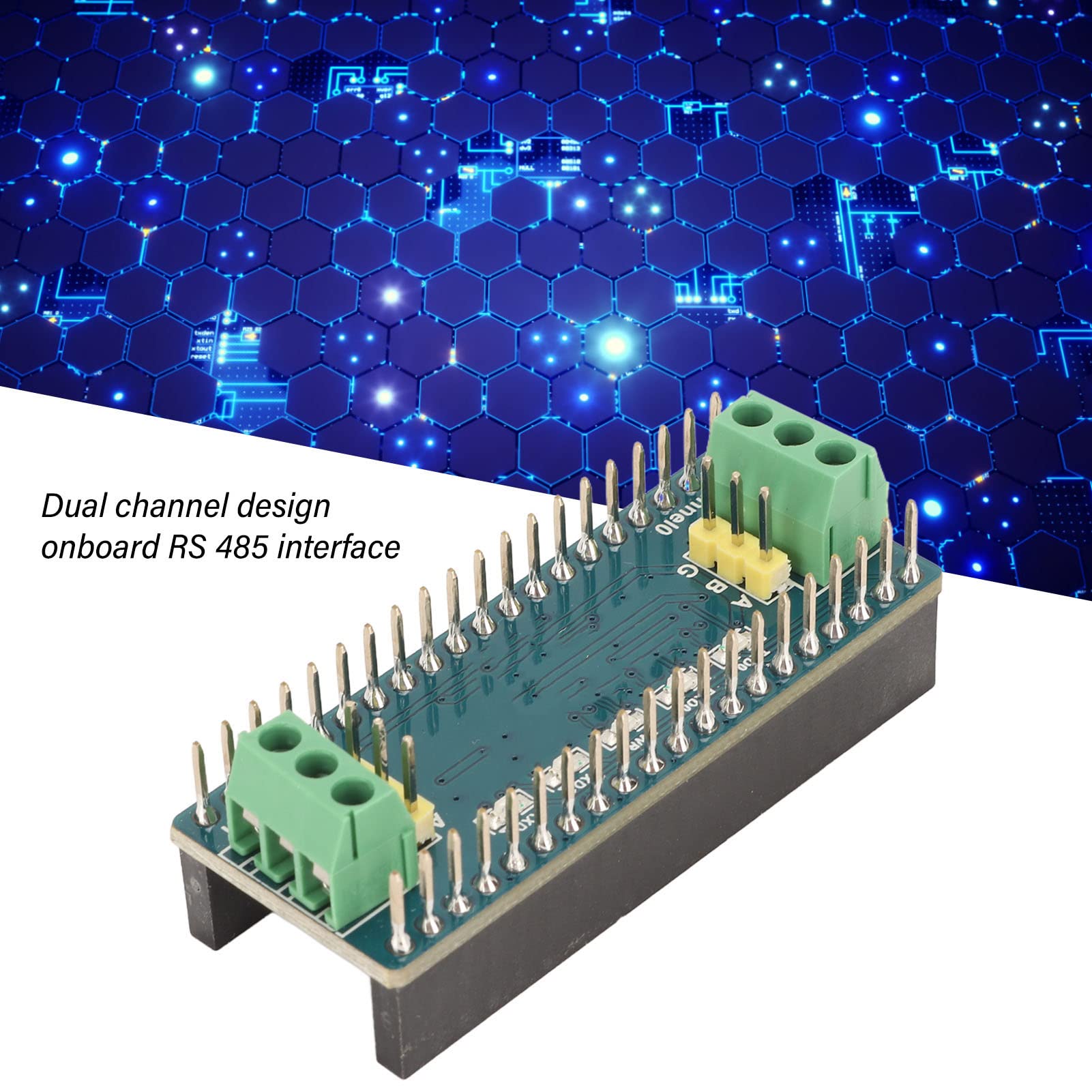 VINGVO Expansion Board, 2 Channel RS485 Board 300~500000bps for Development