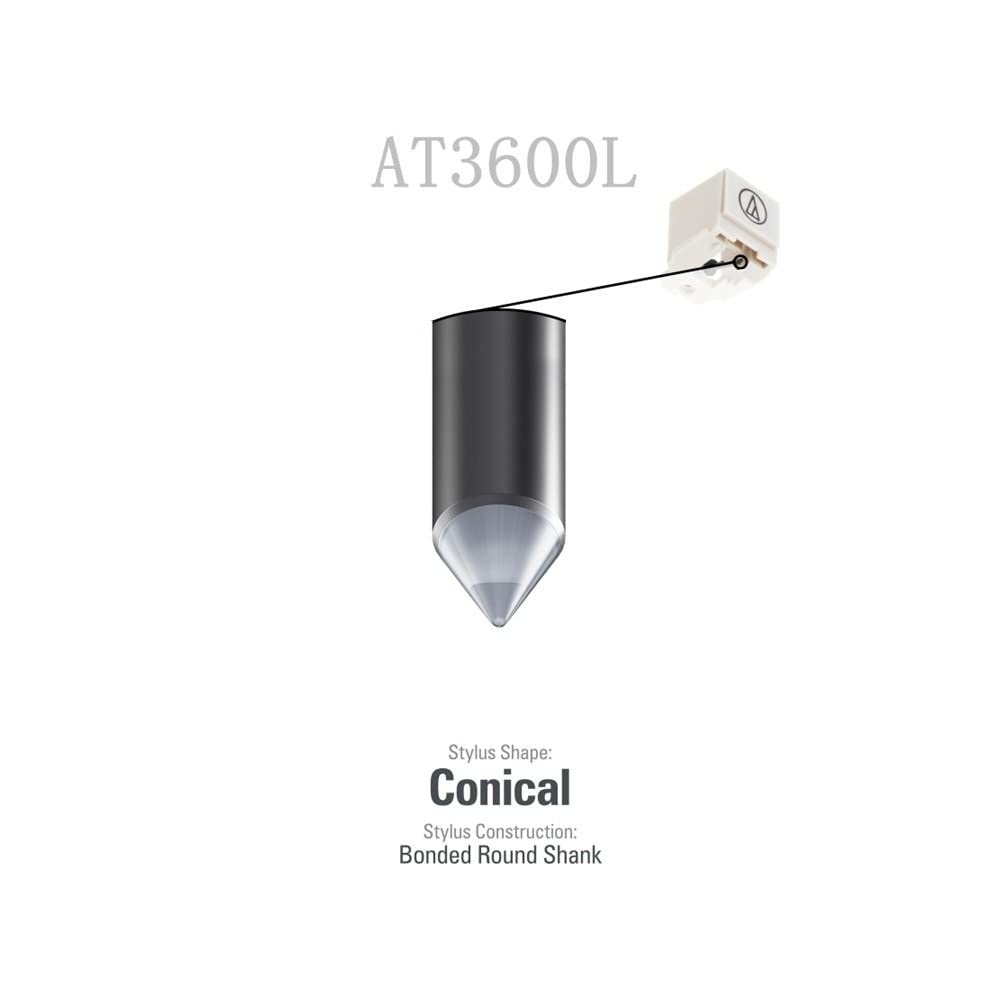 Phono Needle Replacement AT 3600l Phono Box For Vinyl Record Player MM LP Phonograph LP60 310BT Stylus Moving Magnet 20hz-20k