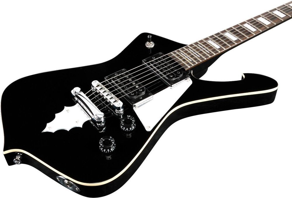 Ibanez PSM10BK Paul Stanley Signature MIKRO Electric Guitar 22.2IN Scale Black w
