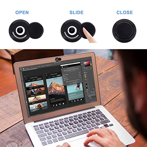SOLUSTRE Tableta 3pcs Smartphone Universal Protects Phone Cap, Camera Thin Black Computer Peeping Mini Laptop Anti Covers Camera, Webcam Tablet Ultra Anti- Your Notebook Computer Tablet