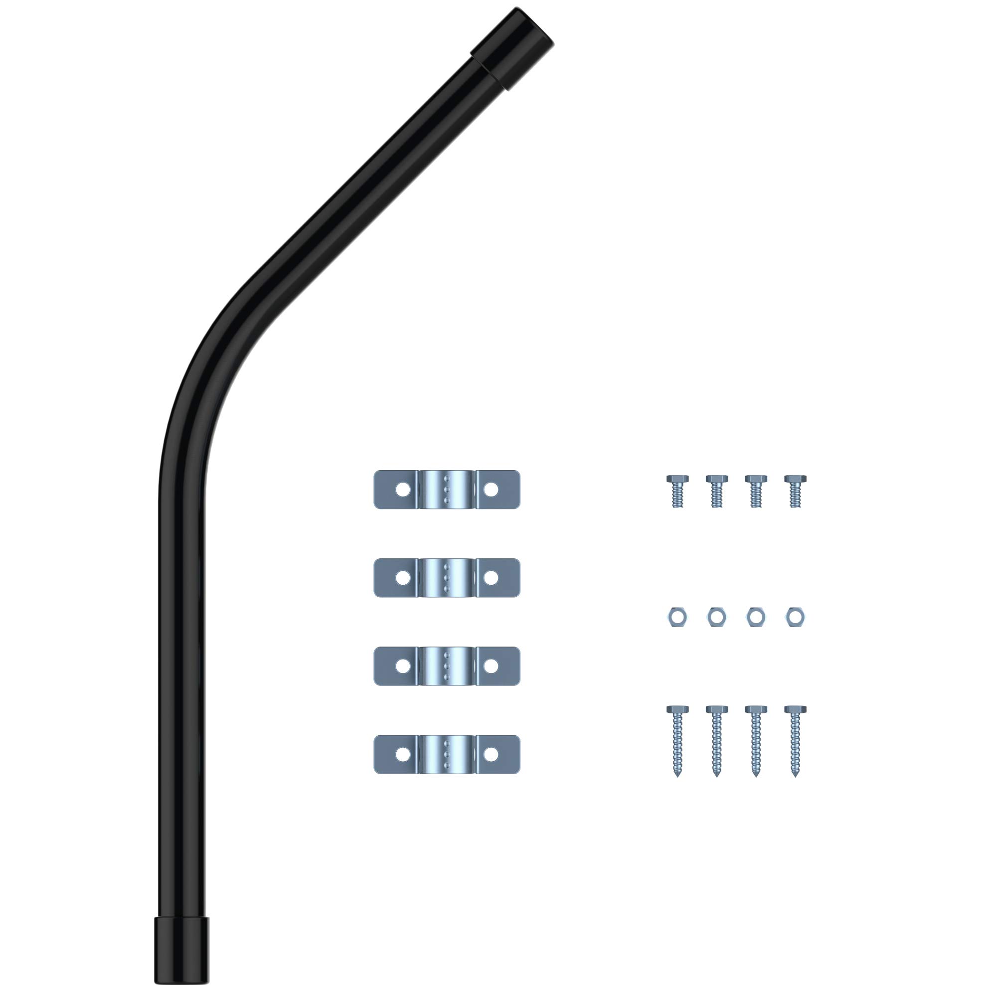 SolarEnz Solar Panel Tubular Mounting Brackets Solar Panel Mounting Pole Support Solar Panels from 5W to 40W