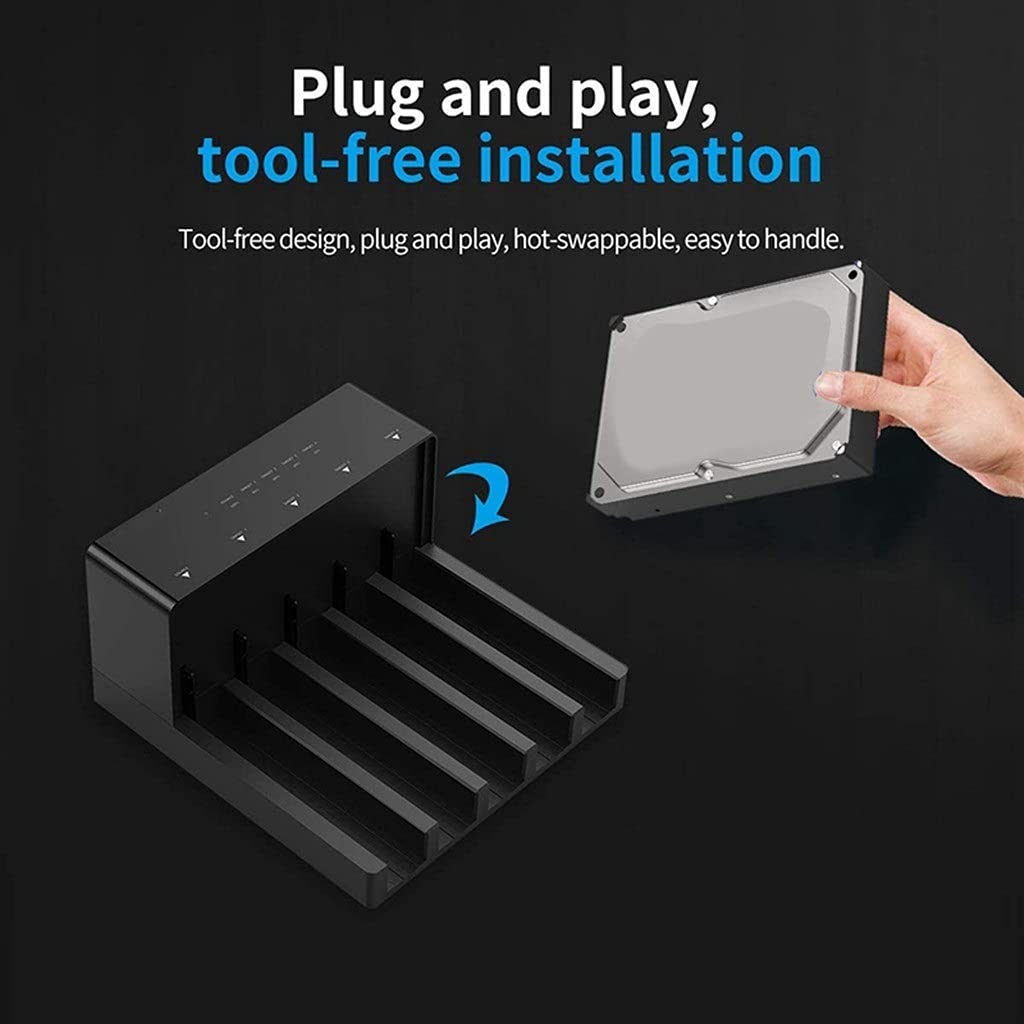 TBIIEXFL Super Speed USB 3.0 HDD Docking Station Tool USB 3.0 to SATA Hard Drive Enclosure Case Adapter