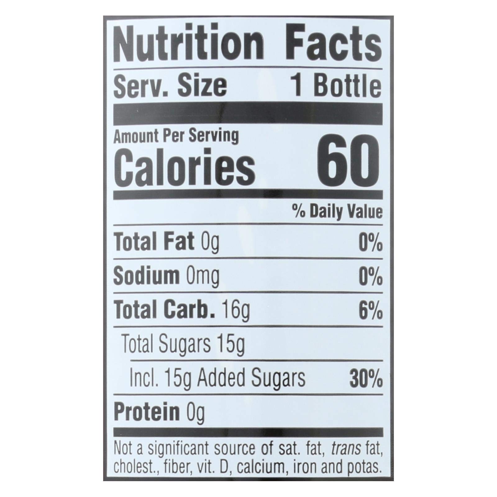 Honesttea Tea Iced-Black Berry/Caffein Free (100% Organic),16-Ounce Glass Bottles (Pack of 12)