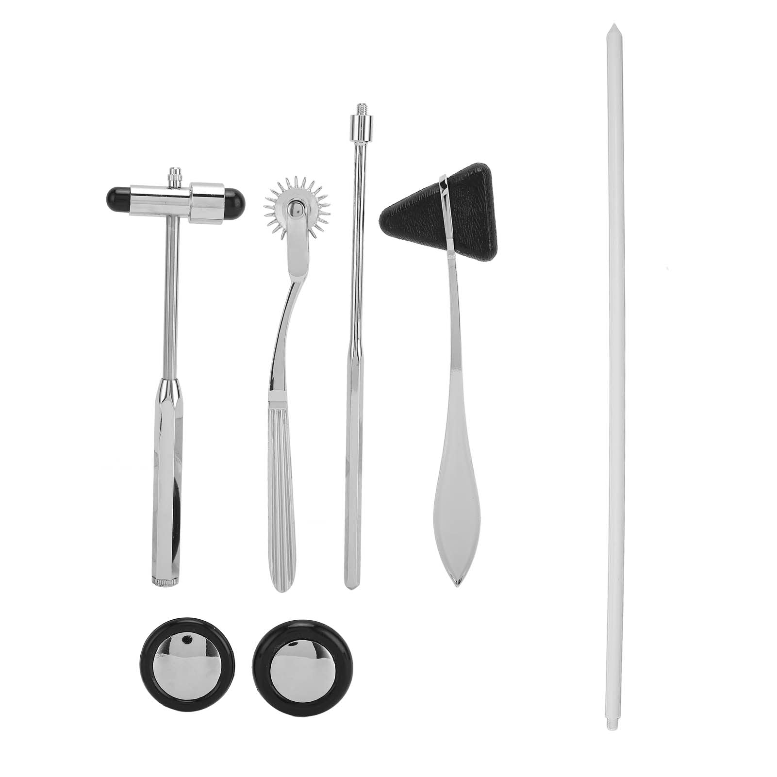 Stethoscope Hammer Kit, Comfortable Grip Non Slip Percussion Hammer Set 5Pcs for Bedroom