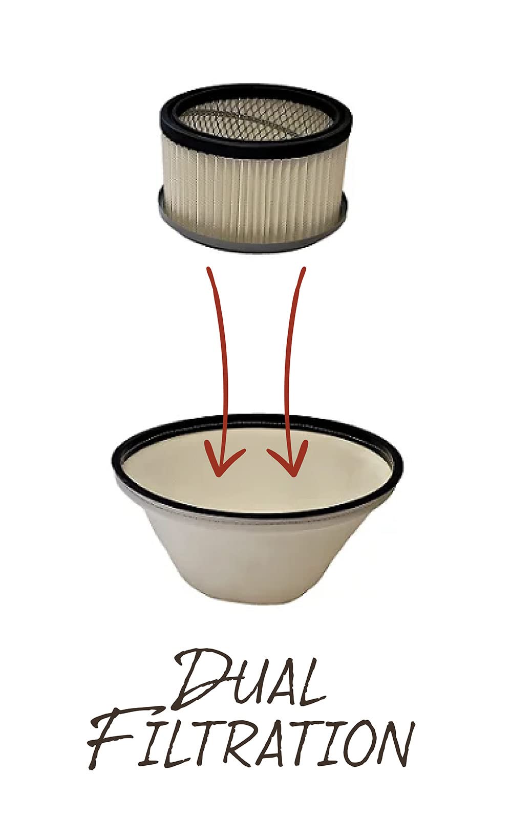 Pellethead Ash Vault Pro 5-Gallon 10-Amp Power Ash Vacuum with Hose Accessories and Heat-Resistant HEPA Filters