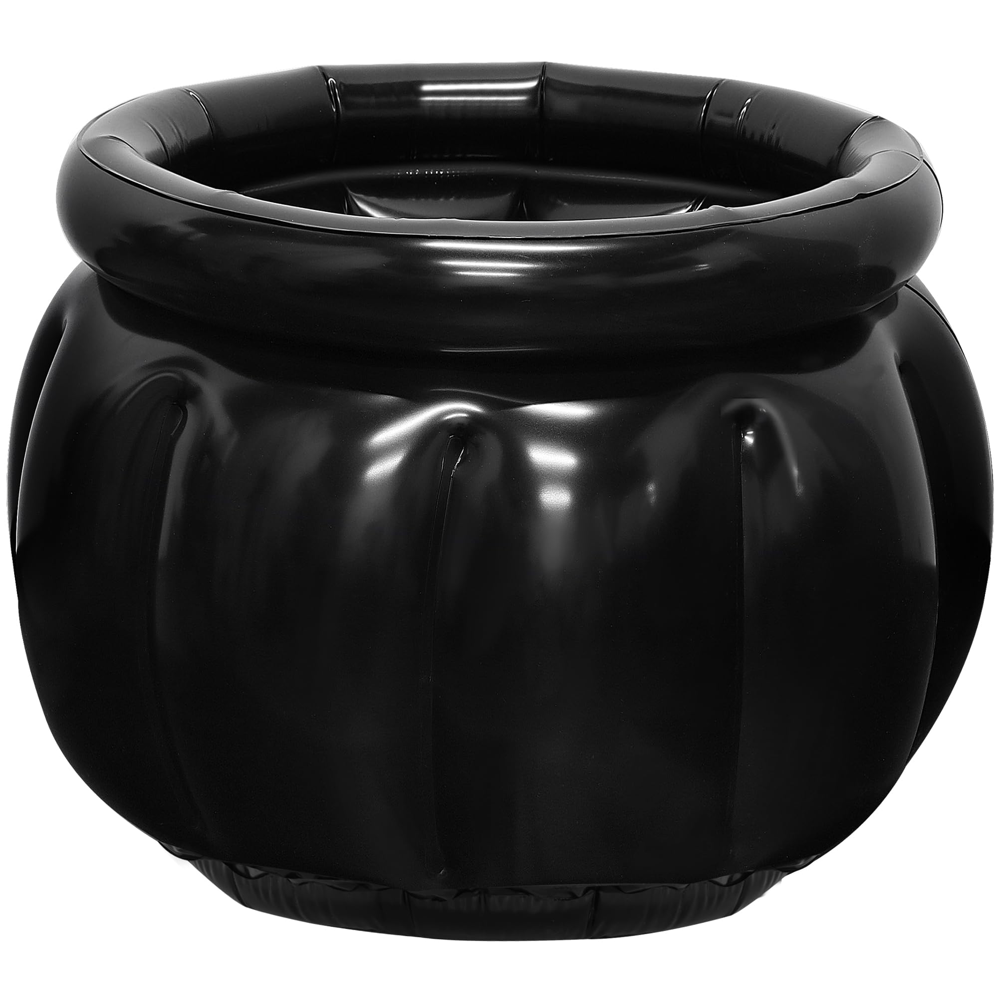 Triumpeek 2 Packs Halloween Inflatable Cooler for Luau Swimming Pool Halloween Party Photo Prop Decoration (2 Packs - Black Cauldron)