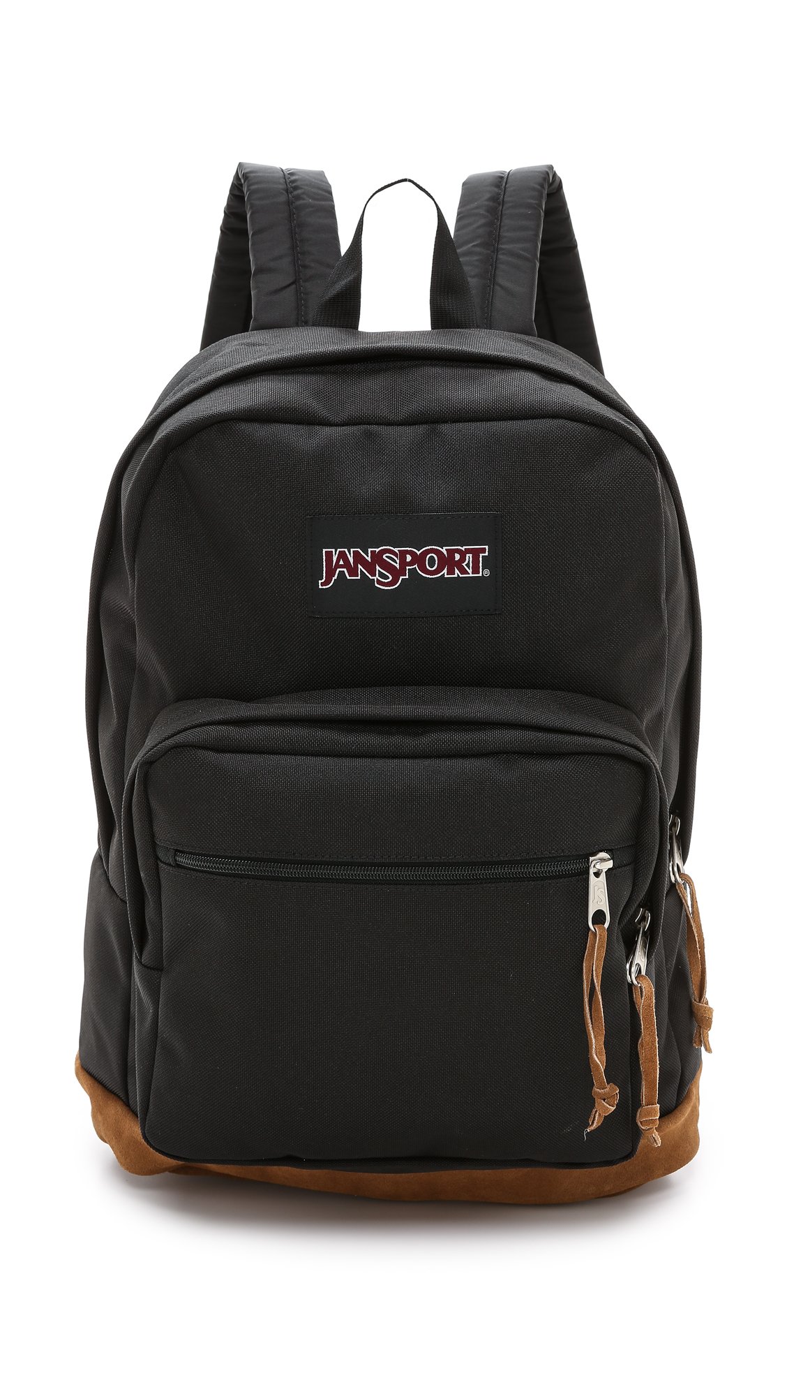 JanSport Right Pack Backpack - Durable Daypack with Padded 15" Laptop Sleeve, Spacious Main Compartment & Integrated Water Bottle Pocket - Russet Red