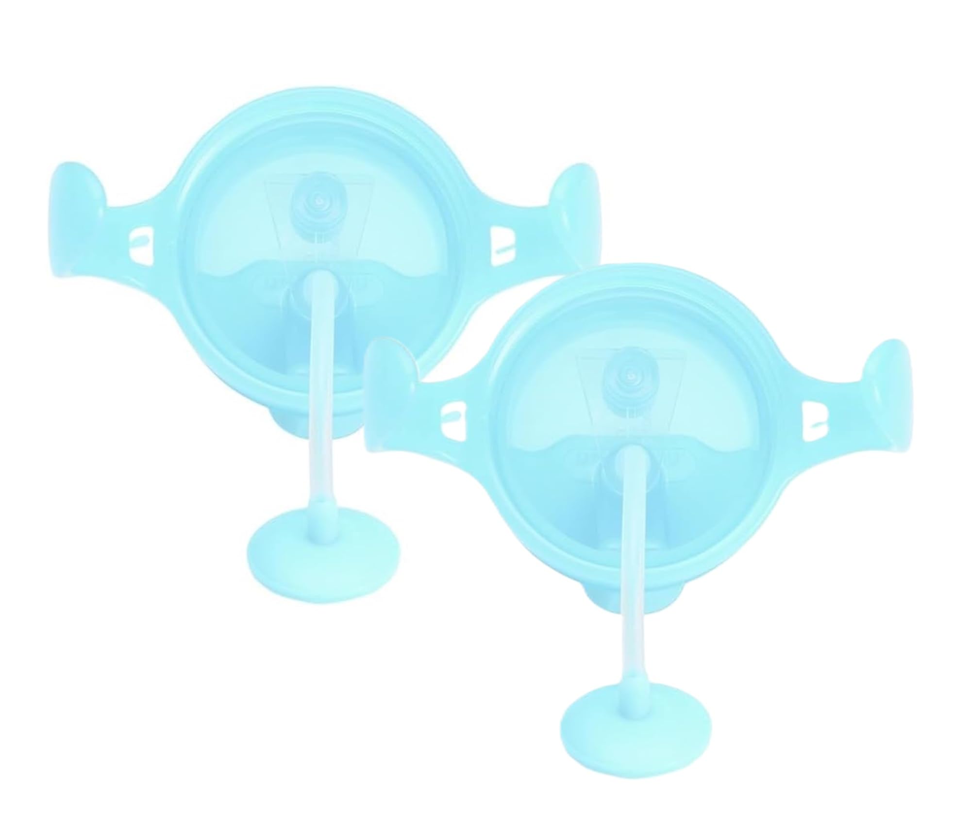 Munchkin Click Lock 7 Ounce Weighted Flexi-Straw Cup (2 Count, Blue/Blue)