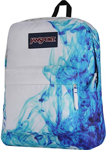 JanSport Unisex SuperBreak Multi Blue Drip Dye Backpack