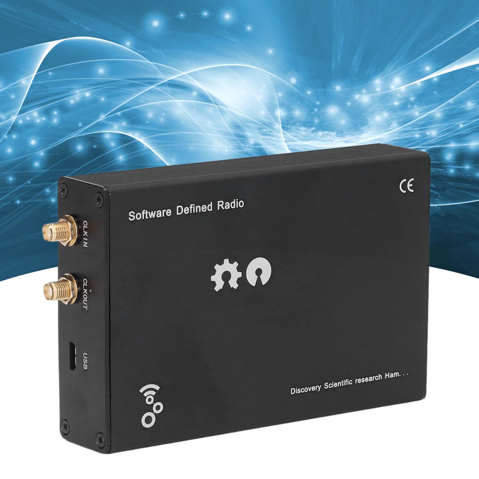 RTLR Software Defined Radio Board, high Efficiency Easy to Assemble Good Compatibility SDR Development Board Module with Antennas for DIY Electronics