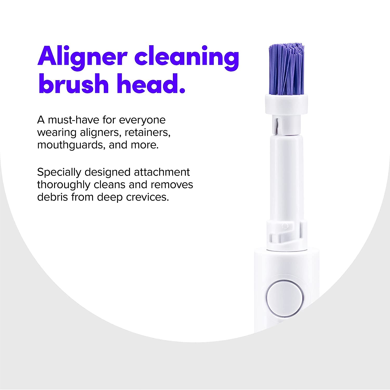 SmileDirectClub Aligner Essentials - Aligner Case, Electric Toothbrush Club Edition, 1 Replacement Brush Head