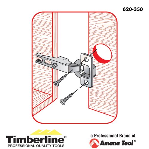 Timberline - 35mm Hinge Boring (620-350)