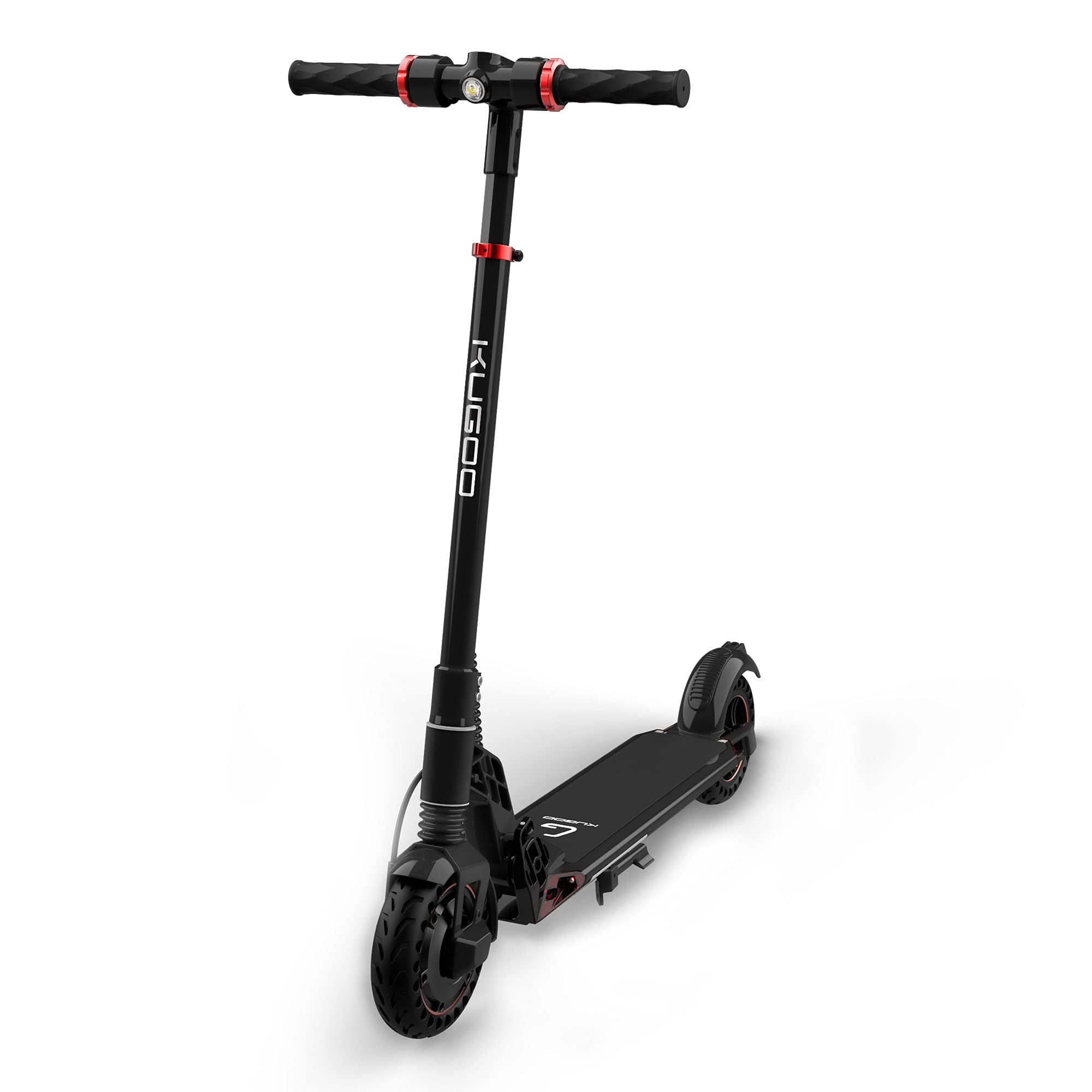 KUGOO Electric Scooter, Electric Scooter for Adults, 350W/15.5 MPH Pro Scooter, Scooter with Foldable Frame and Handle Bar, 8 Inches Tires, S1 PLUSBK