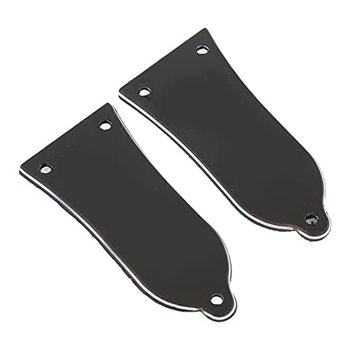 Plastic Truss Cover Plates, 5PCS Electric Guitar Truss Rod Cover Compact Size High Toughness Good Protection for Musical Instruments