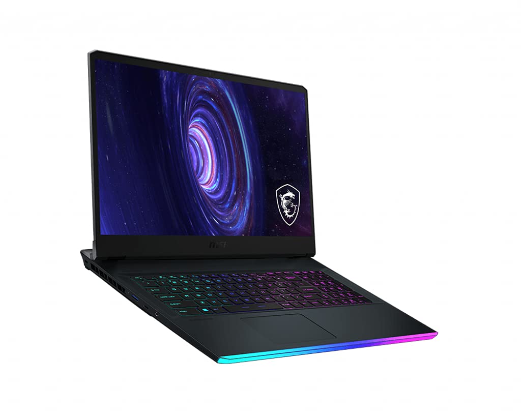 MSI GE76 Raider 17.3" 360Hz FHD Display, Intel Core i7-12700H, NVIDIA GeForce RTX3070 Ti, 32GB RAM, 1TB NVMe SSD, Win11, Titanium Blue