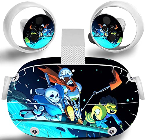 Magic Kid Game Oculus Quest 2 VR Headset and Controller Sticker, Vinyl Decal Skin for VR Headset and Controller, Virtual Reality Protective Accessories