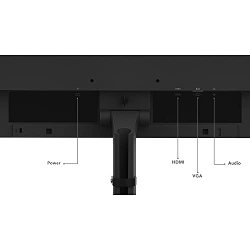 Lenovo ThinkVision S24e-20 24" Class Full HD LCD Monitor - 16:9 - Raven Black