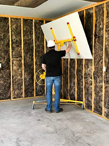 Telpro Inc. 138-2 Panellift Drywall Lift, Yellow