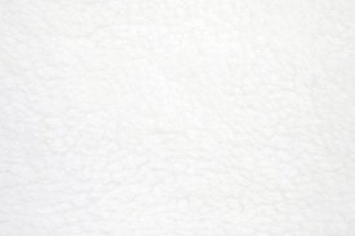 White Anti Pill Solid Fleece Fabric, 60” Inches Wide – Sold By The Yard