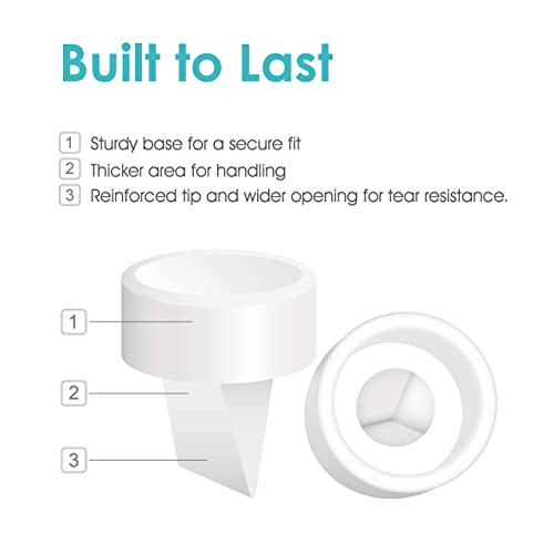 Maymom Backflow Protector Duckbill Valve Compatible with Spectra S1 Spectra S2 Replace Spectra Backflow Protector Spectra Duckbill Valve Not Original Spectra Pump Parts Spectra S2 Replacement Parts